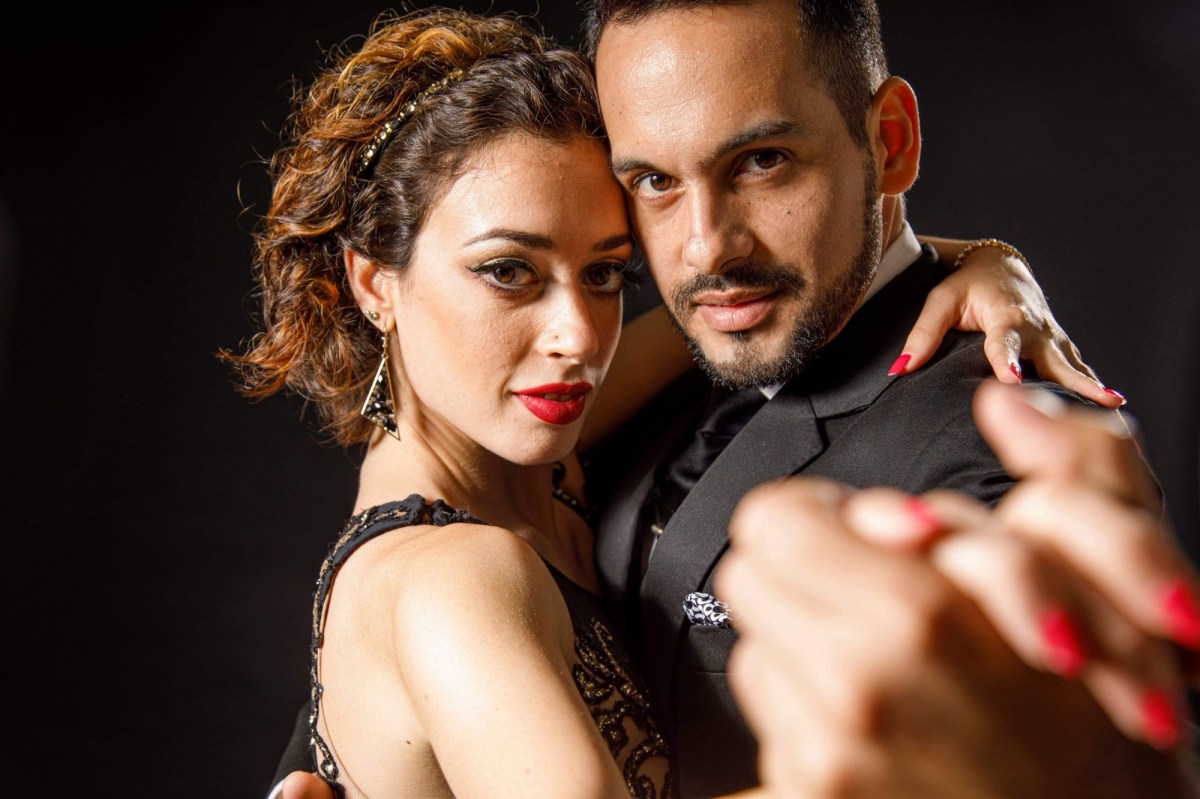 Milonga demo in Tokyo – Sebastián Acosta y Laura D'Anna